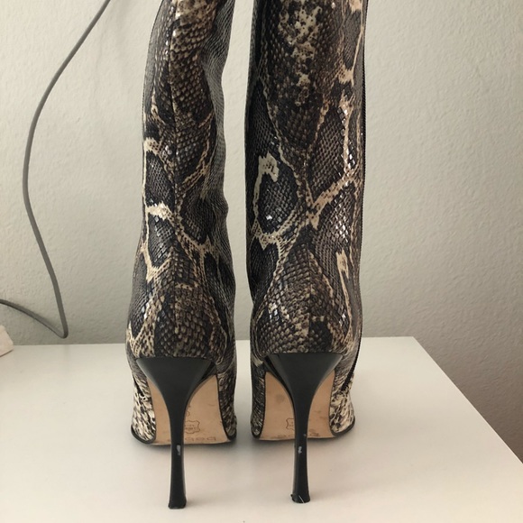 bebe | Shoes | Authentic Bebe Snakeskin Boots | Poshmark